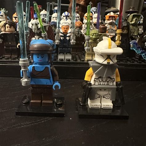 Aayla Secura And Custom P1 Commander Bly Rlegostarwars