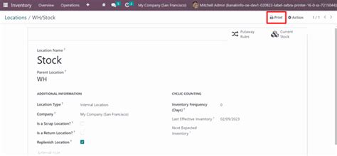 Label Printing With Zebra Printer Module Odoo App Store