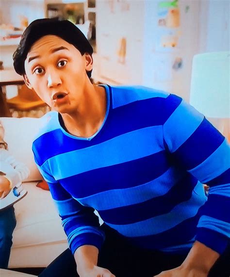 Josh Dela Cruz Dude From Blues Clues Guy From Blues Clues Blue Dude