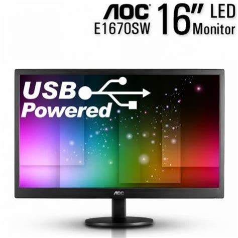 Black AOC LED MONITER E Sw At Rs In Ahmedabad ID