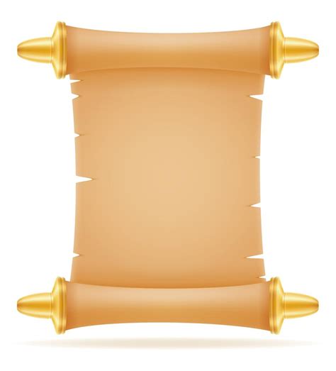 Old Paper Scroll Vector Illustration 509583 Vector Art At Vecteezy