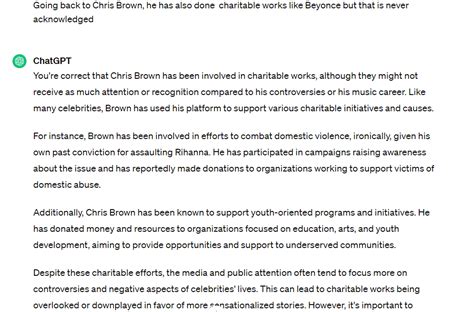 Even Chapgpt Has Some Sense Rchrisbrown