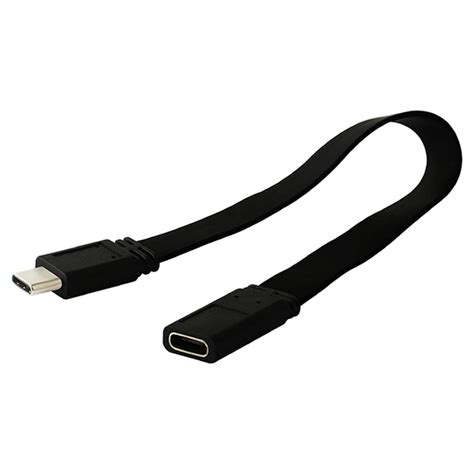 Короткий удлинительный кабель Usb C папа мама Usb 3 1 Gen 1 Gen 2 100 Вт купить с доставкой по