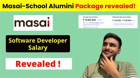 Software Developer Salary Revealed Masai School Placement Tips Youtube