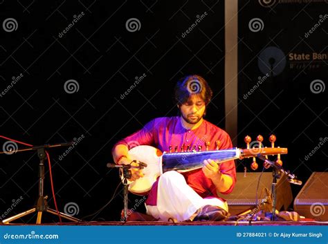 Amaan Ali Khan Plays Sarod In Bahrain Editorial Photo Image Of