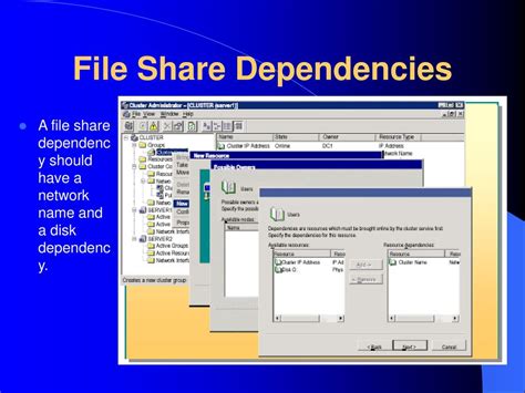 file share dependencies ppt download
