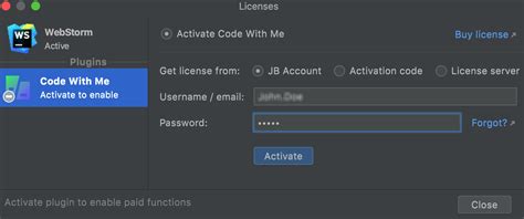 Getting Started With Code With Me Webstorm Documentation