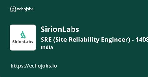 Sirionlabs Is Hiring Sre Site Reliability Engineer 140823 India Aws Azure Shell Ansible