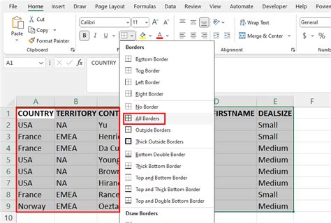 10 Ways To Add Borders In Microsoft Excel How To Excel