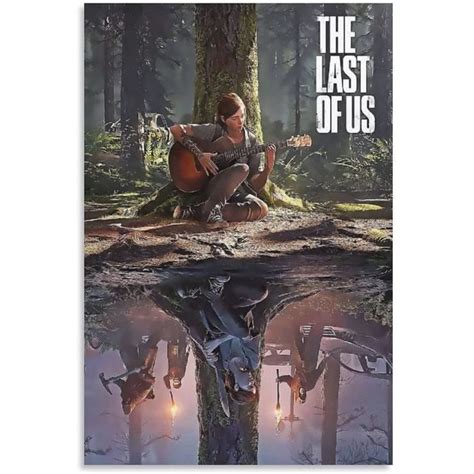 Poster Anime Game The Last Of Us Ellie Poster Peinture Décorative Toile