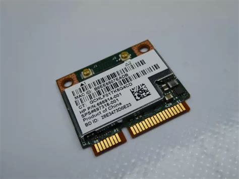 Hp Probook G Wlan Karte Wifi Card Eur Picclick De