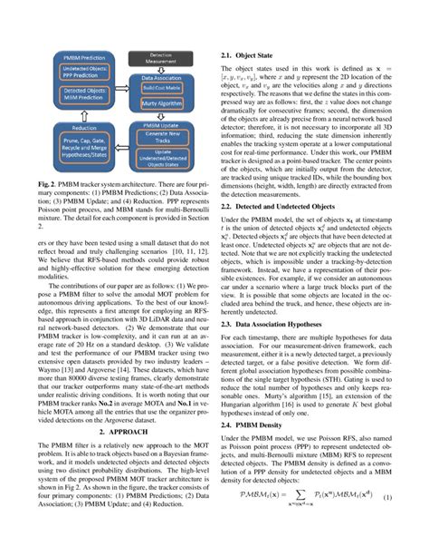 Multi Object Tracking Using Poisson Multi Bernoulli Mixture Filtering For Autonomous Vehicles