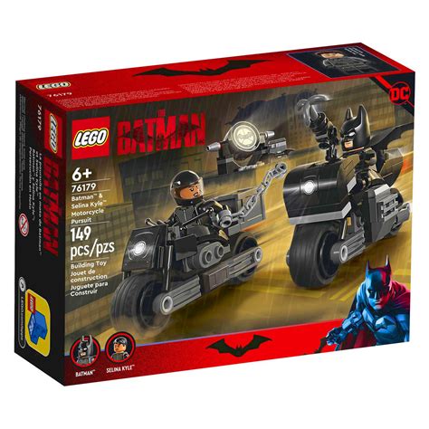 Klocki LEGO Batman Motocyklowy pościg Batmana i Seliny Kyle 76179 ...