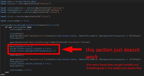 My Scripts Are Partially Broken And I Have Absolutely 0 Idea How To Fix It Scripting Support