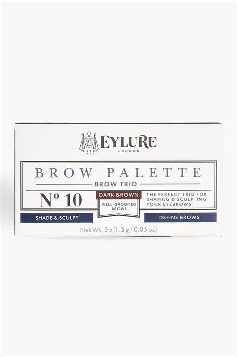 Eylure Brow Palette Dark Boohoo Uk