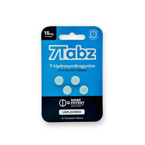 7tabz 7oh Kratom Extract Tablets Berry 120mg 4ct 30mg Tab Kures