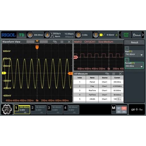 Rigol Dho804 Oscilloscope