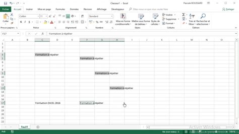 Tutoriel Excel 2016 Pdf Gratuit Riset