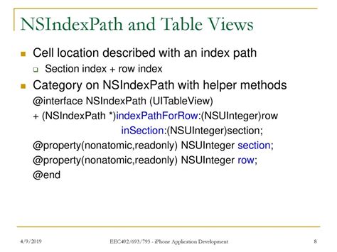 Eec 492693793 Iphone Application Development Ppt Download