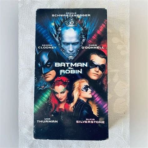 Batman And Robin Vhs Movie Arnold Schwarzenegger Batman Robin Arnold