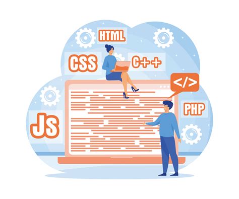 Programador O Desarrollador Crear Código Programación Idioma