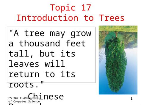 PPT Topic Introduction To Trees DOKUMEN TIPS