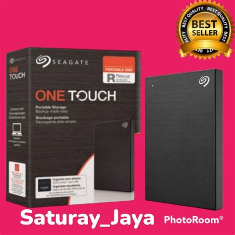 Seagate One Touch Hardisk Eksternal 1TB USB3 0 Hitam