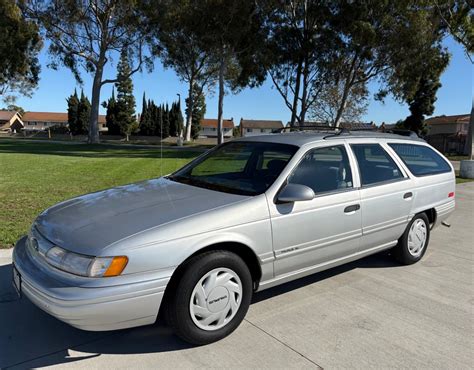 1993 Ford Taurus Gl Wagon With 11k Miles Up For Auction