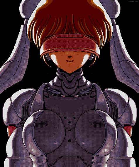 Megatech Software Metal And Lace The Battle Of The Robo Babes Visor Aliasing Animated