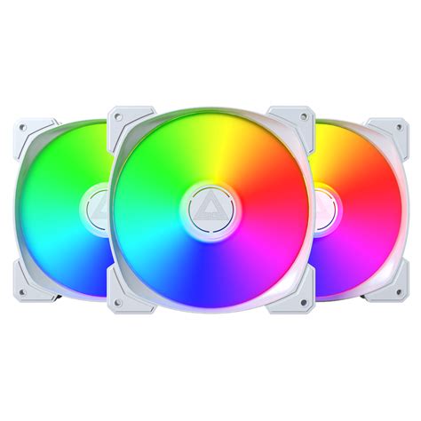 Montech Hp140 Argb 140mm Pwm Fan 3 Pack White Ple Computers