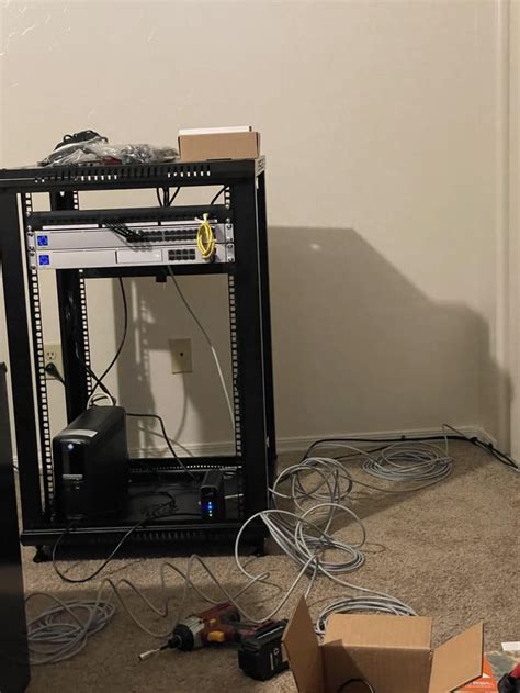 Installed The Network Stack At Least… Kinda… I Mean Its Up So The Wife Cant Kill Me For That