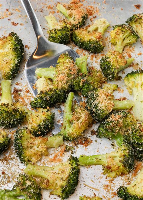 Garlic Parmesan Roasted Broccoli Vegetable Recipes