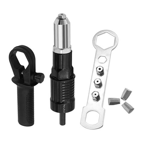 Rivet Connector Cordless Riveting Drill Joint Adapter Cordless Drill Rivet Adapter Riveting
