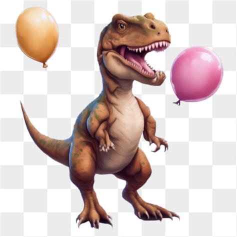 Download Orange T Rex Dinosaur Illustration On Black Background