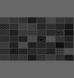 Pattern Set Royalty Free Vector Image VectorStock