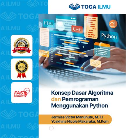 Jual Buku Konsep Dasar Algoritma Dan Pemrograman Menggunakan Python Shopee Indonesia