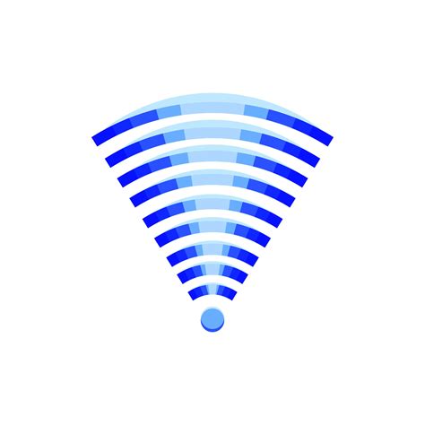 Diffraction Wireless Signal Wave Cartoon Illustration 49844062 Vector