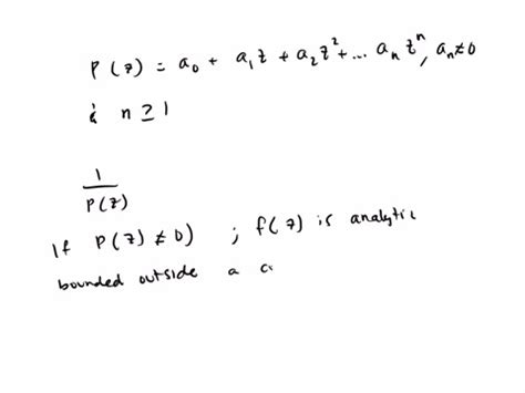 SOLVED A Suppose P Is A Non Constant Polynomial With All Its Zeros In The Upper Half Plane H