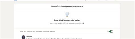 Sitansu Jena On Linkedin I Found Myself Among Top 5 Front End