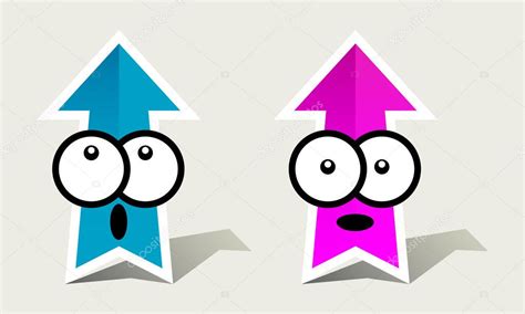 Funny Arrows — Stock Vector © Maxsim 11520764