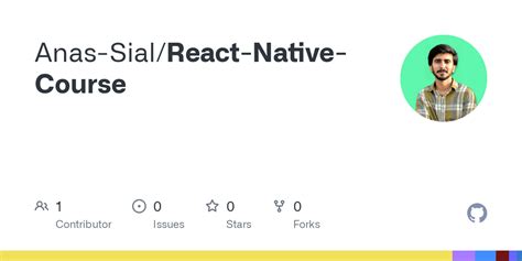 GitHub Anas Sial React Native Course