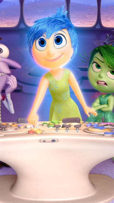 Joy Inside Out Wallpaper Wallpapersafari Inside Out Joy Wallpaper