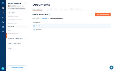 Document Folders