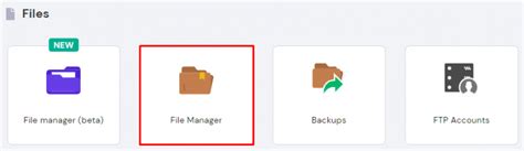 How To Use File Manager In HPanel Create Edit Files More