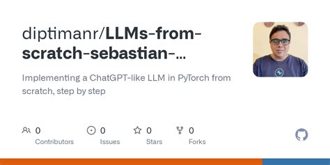 Github Diptimanrllms From Scratch Sebastian Raschka Implementing A