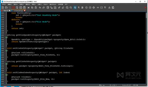开发者看 Notepad 不爽搞了个开源免费Notepad 对着干 跨平台代码编辑器 异次元软件下载