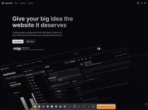 React Landing Page React Templates Themes