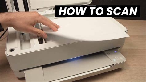 How To Scan With The Hp Envy 6400 Series Printer 6452e 6455e 6400e