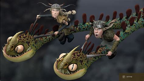 How To Train Your Dragon Twins Dragon At Jennifer Carranza Blog