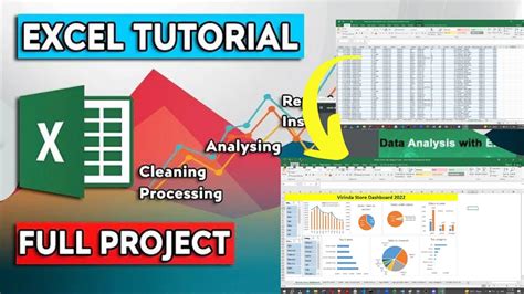 Full Project With Interactive Dashboard Excel Tutorial For Beginners 2024 Data Analyst
